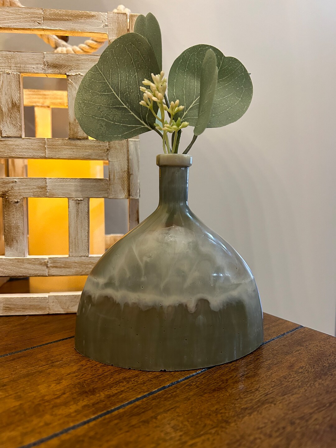 Resin Tall Customized Vase - Etsy