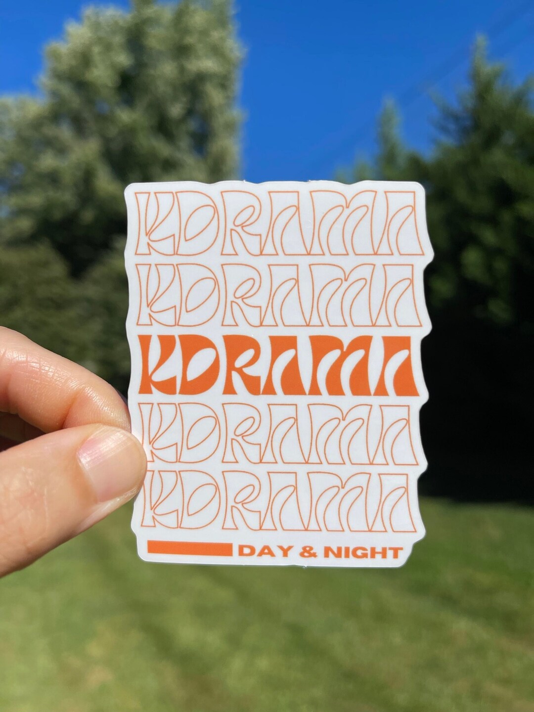 Kdrama Retro Sticker / Waterproof UV Protected Vinyl - Etsy