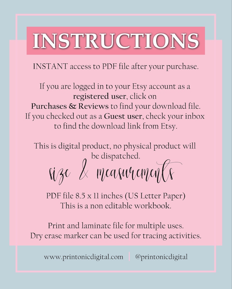 Preschool Worksheets Kindergarten Worksheets Busy Book - Etsy