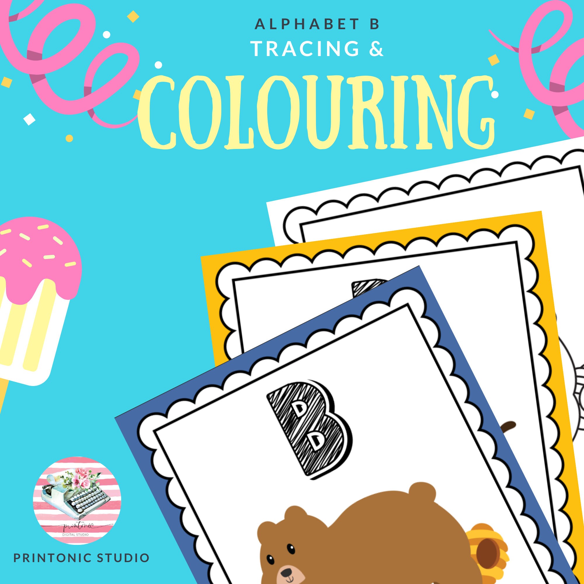 Preschool Worksheets Letter of the Week Kindergarten - Etsy