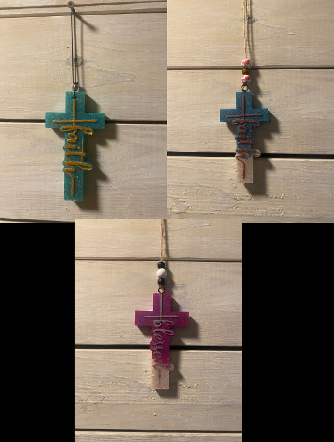 Faith Cross/ Blessed Cross Car Freshie - Etsy