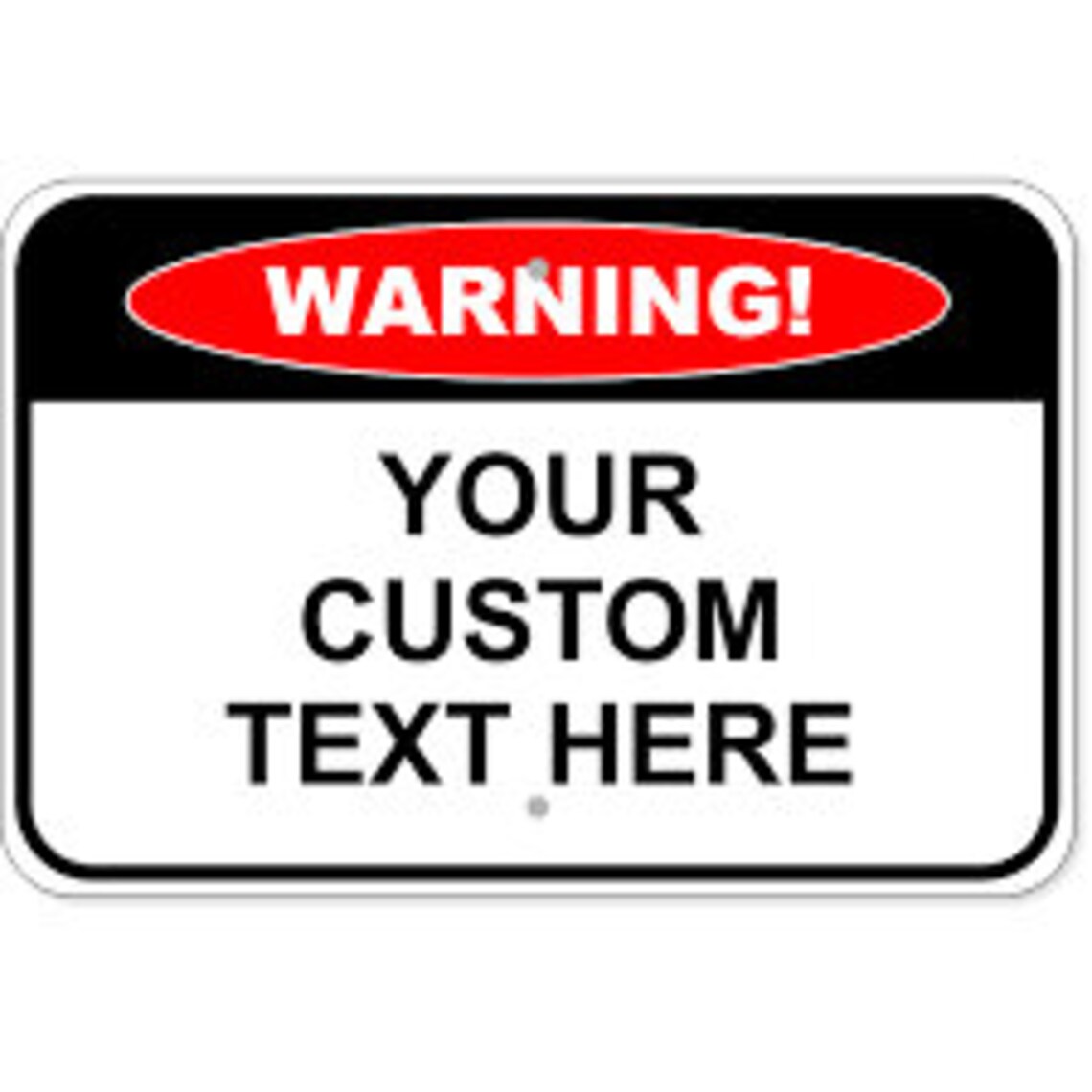Custom Warning Sign - Etsy