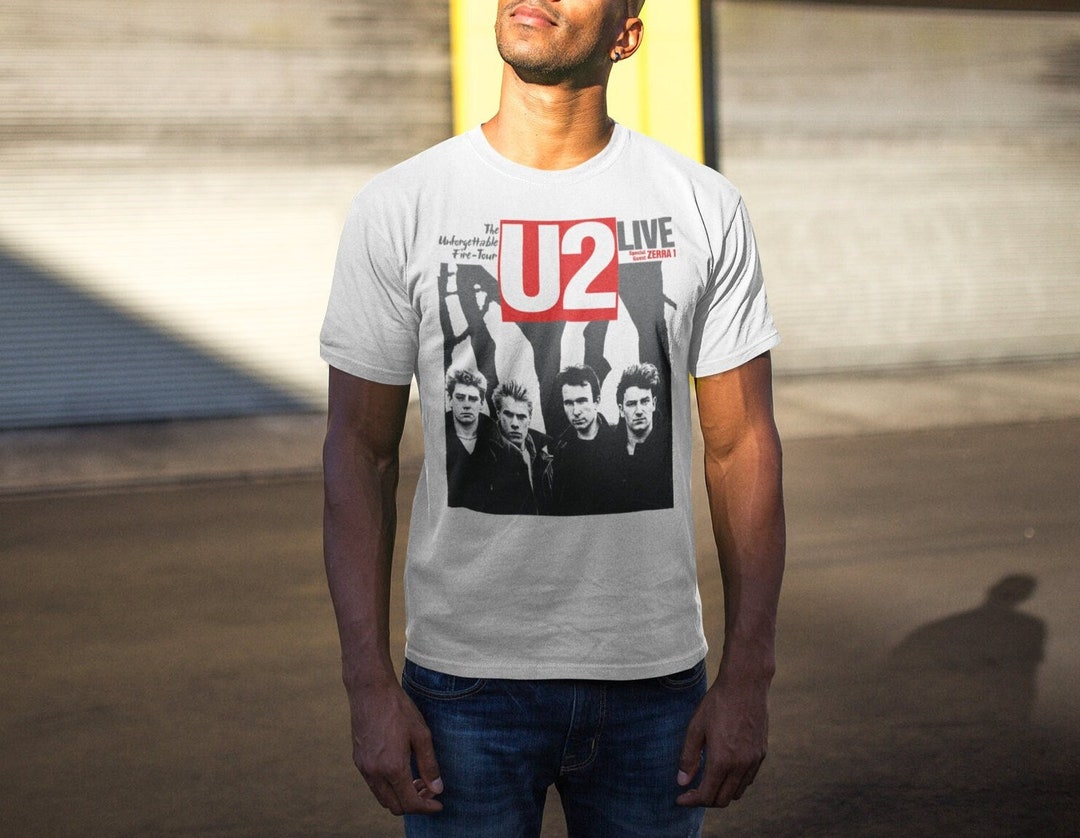 U2 the Unforgettable Fire Tour Poster T-shirt - Etsy
