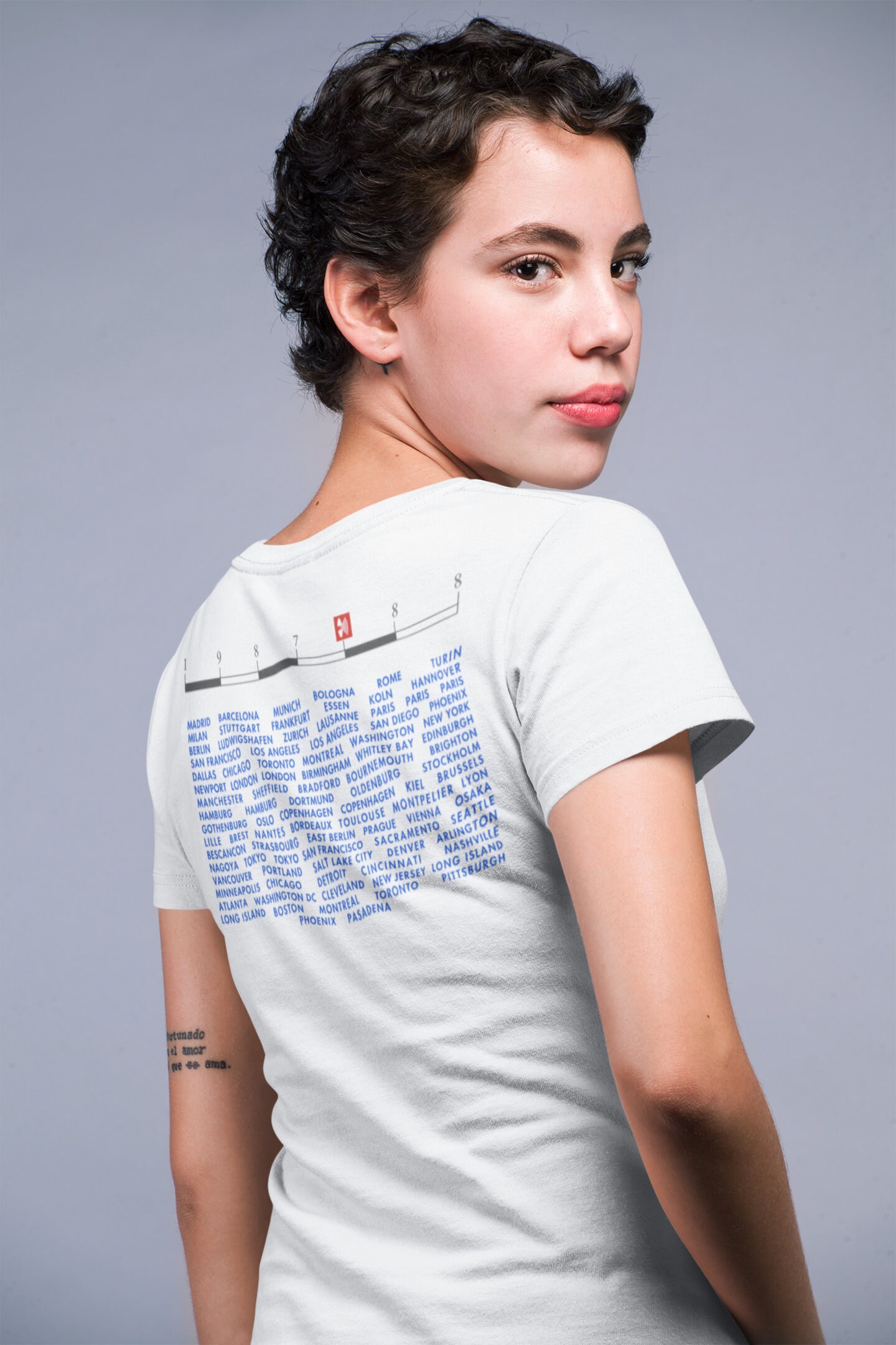 Depeche Mode 1988 Tour T-shirt With Cities - Etsy