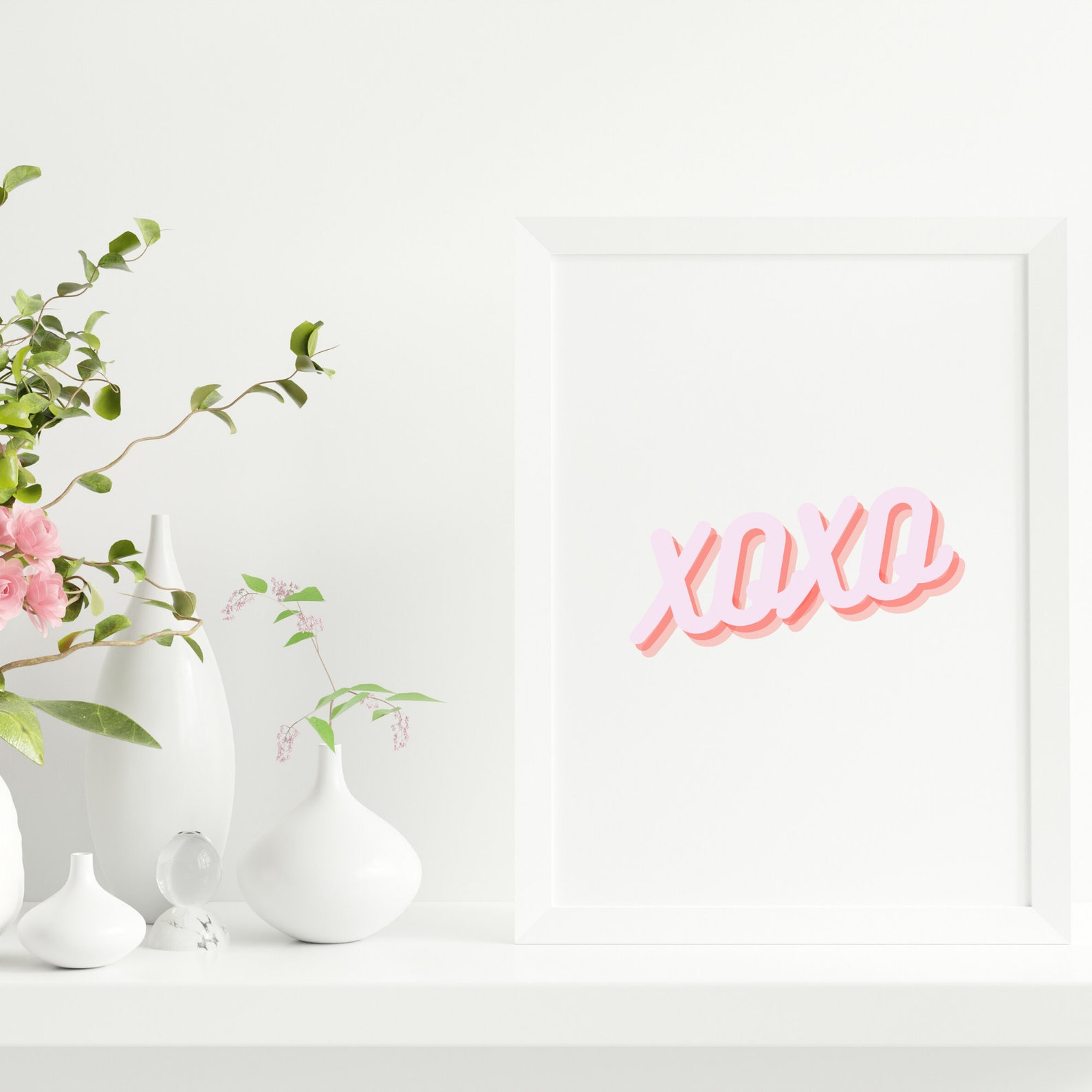 XOXO Printable // Instant Download // Valentines Printable // LOVE ...