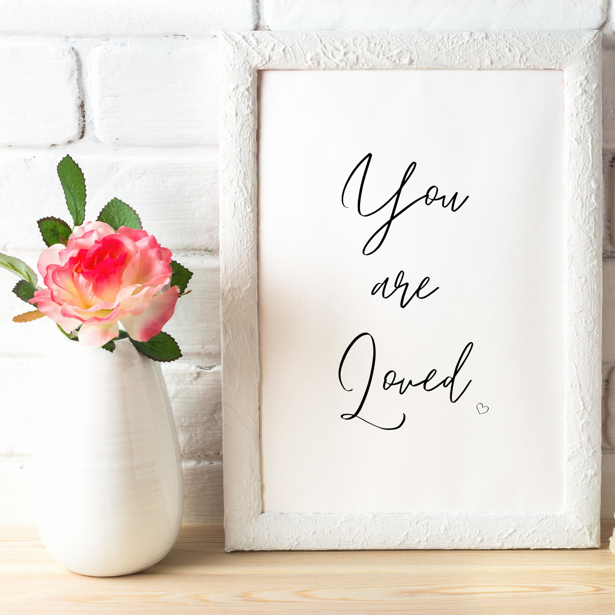 You Are Loved Printable //instant Download // Home Decor Printable ...