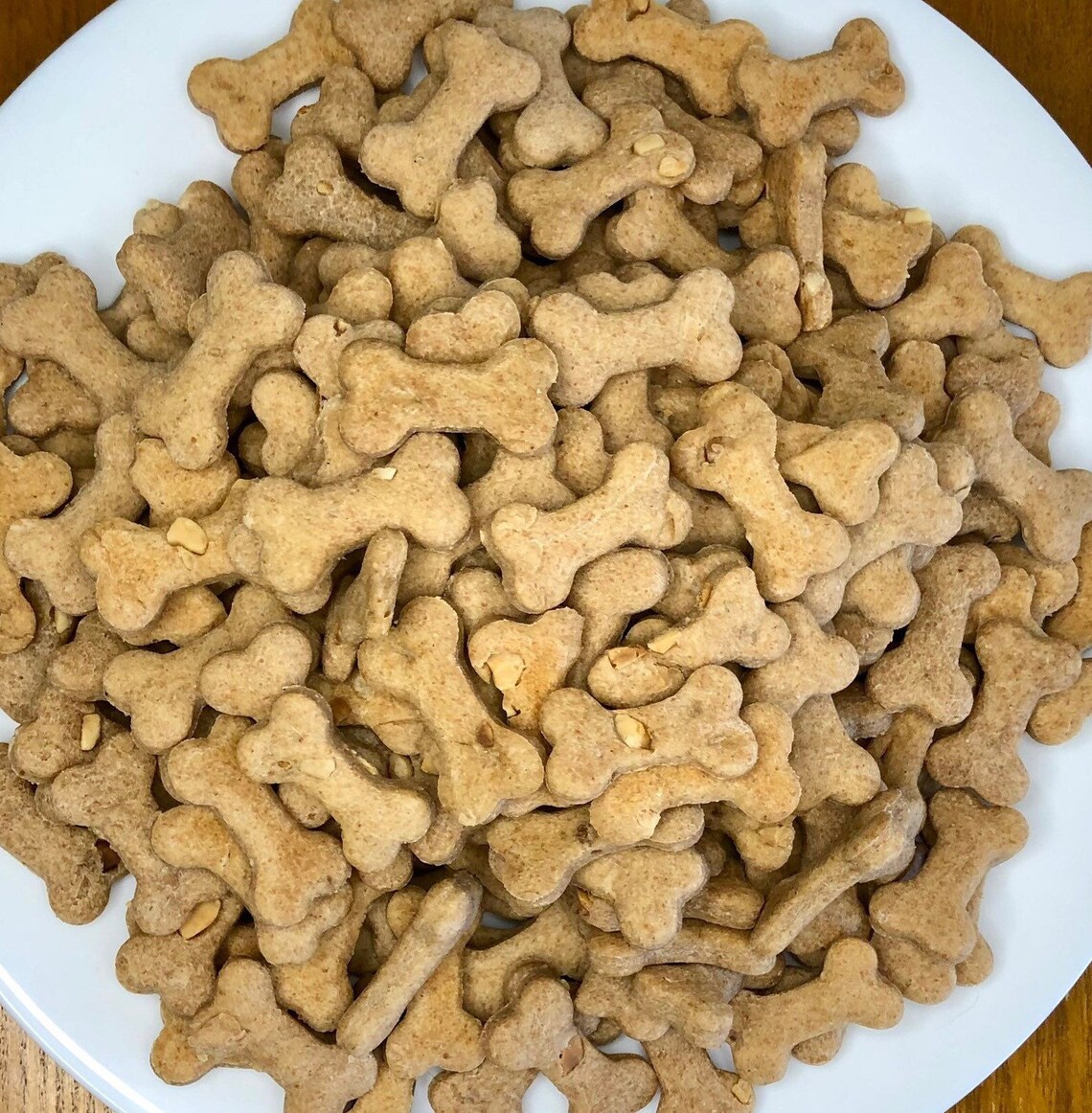 Dog Treats | Peanut Butter Bones | All Natural | Mini Size - Etsy