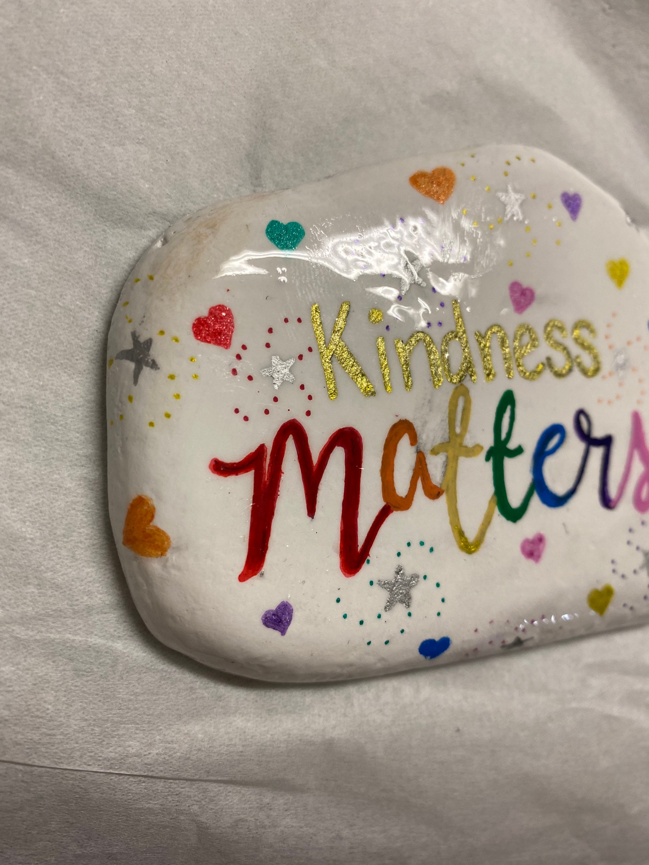Kindness Matters Kindness Rock - Etsy