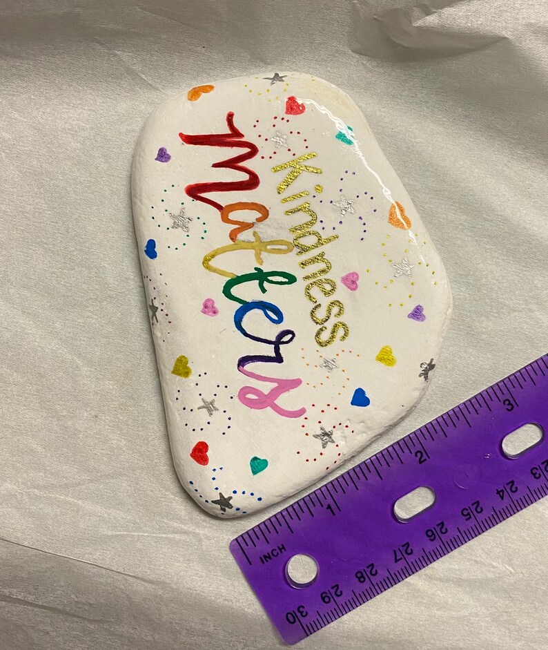 Kindness Matters Kindness Rock - Etsy