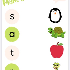 Phonics Initial Sound Matching Game - Etsy