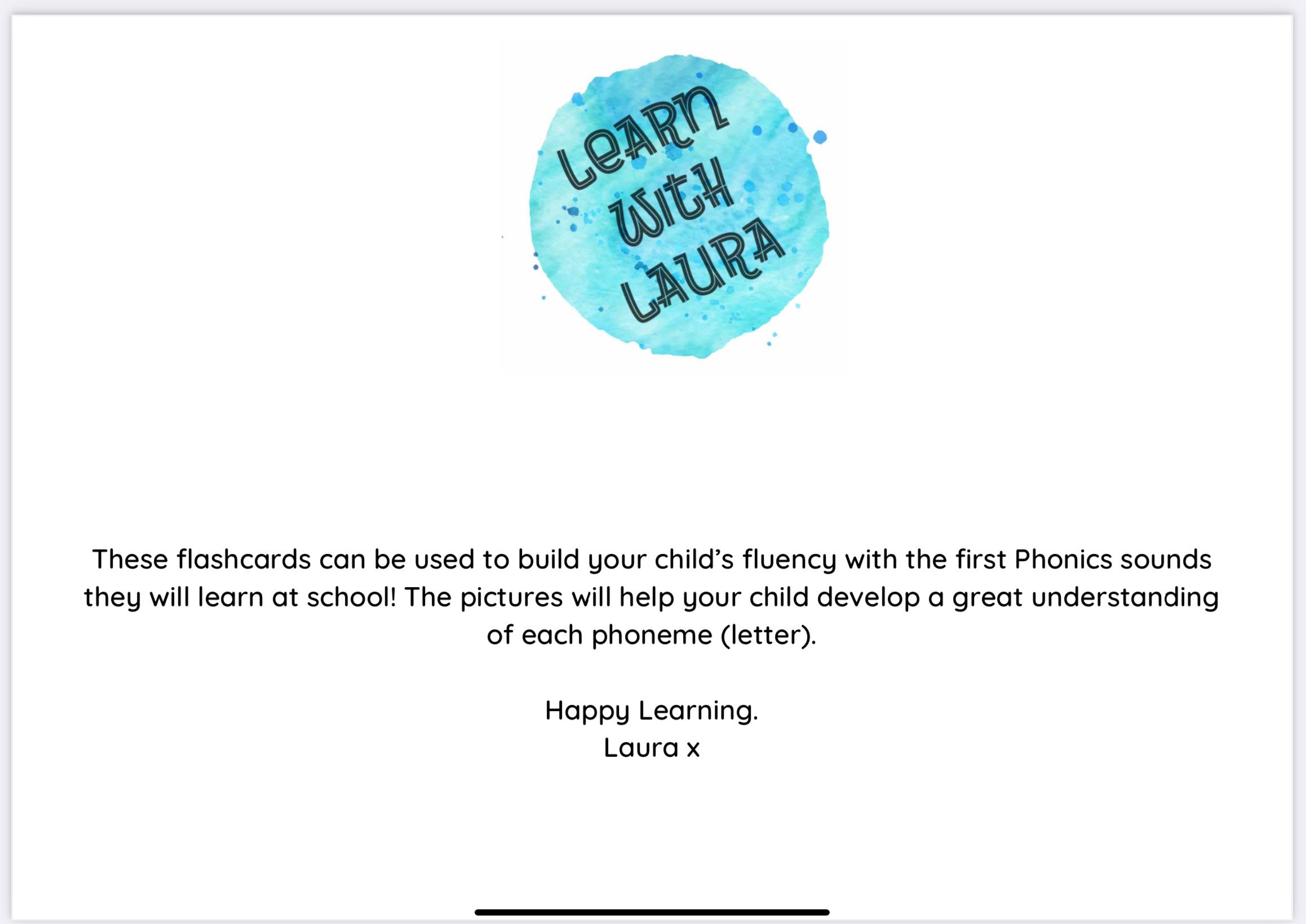 Phonics Flashcards Set 1 - Etsy