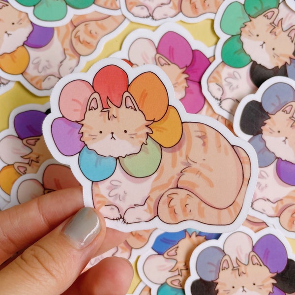 Lesbian Cat Stickers Etsy