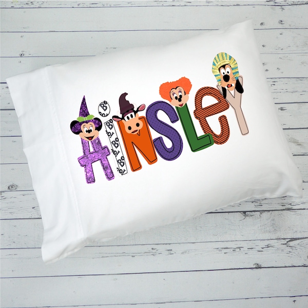 Halloween Pillowcase - Etsy