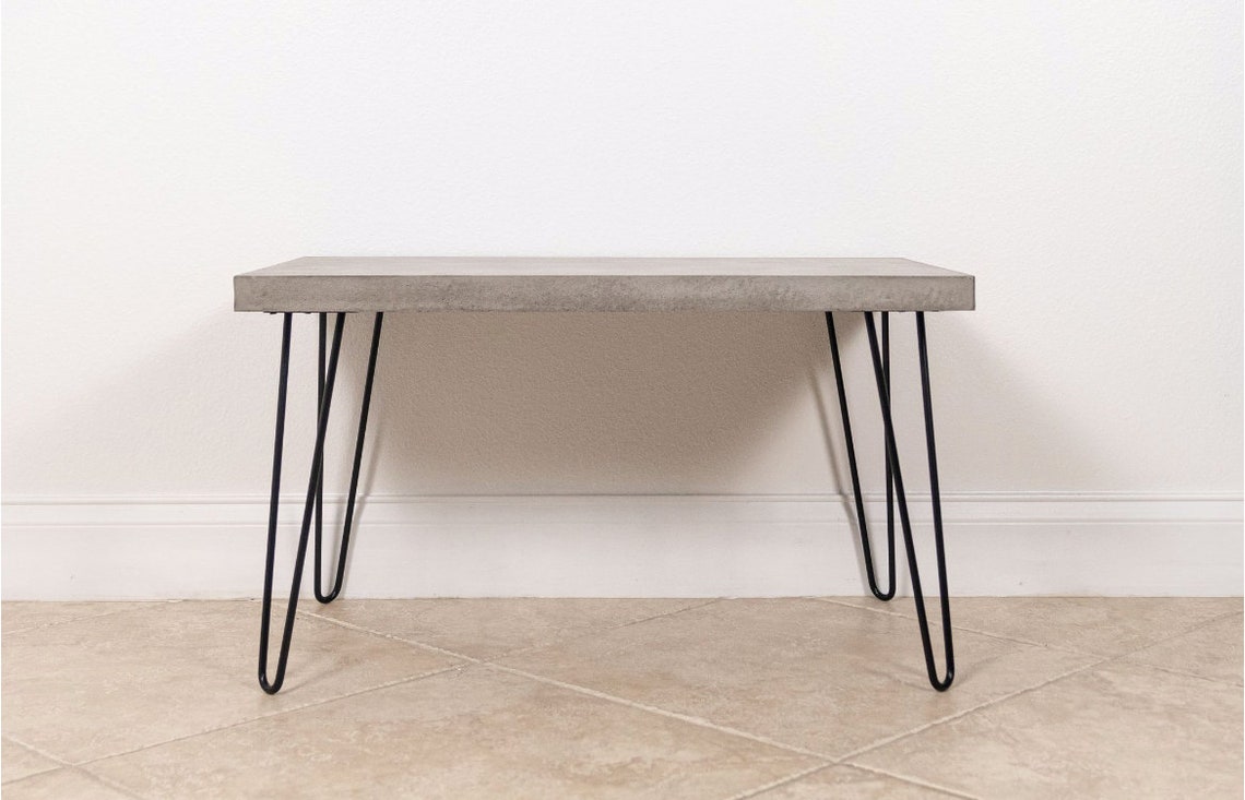 Concrete Small Table - Etsy