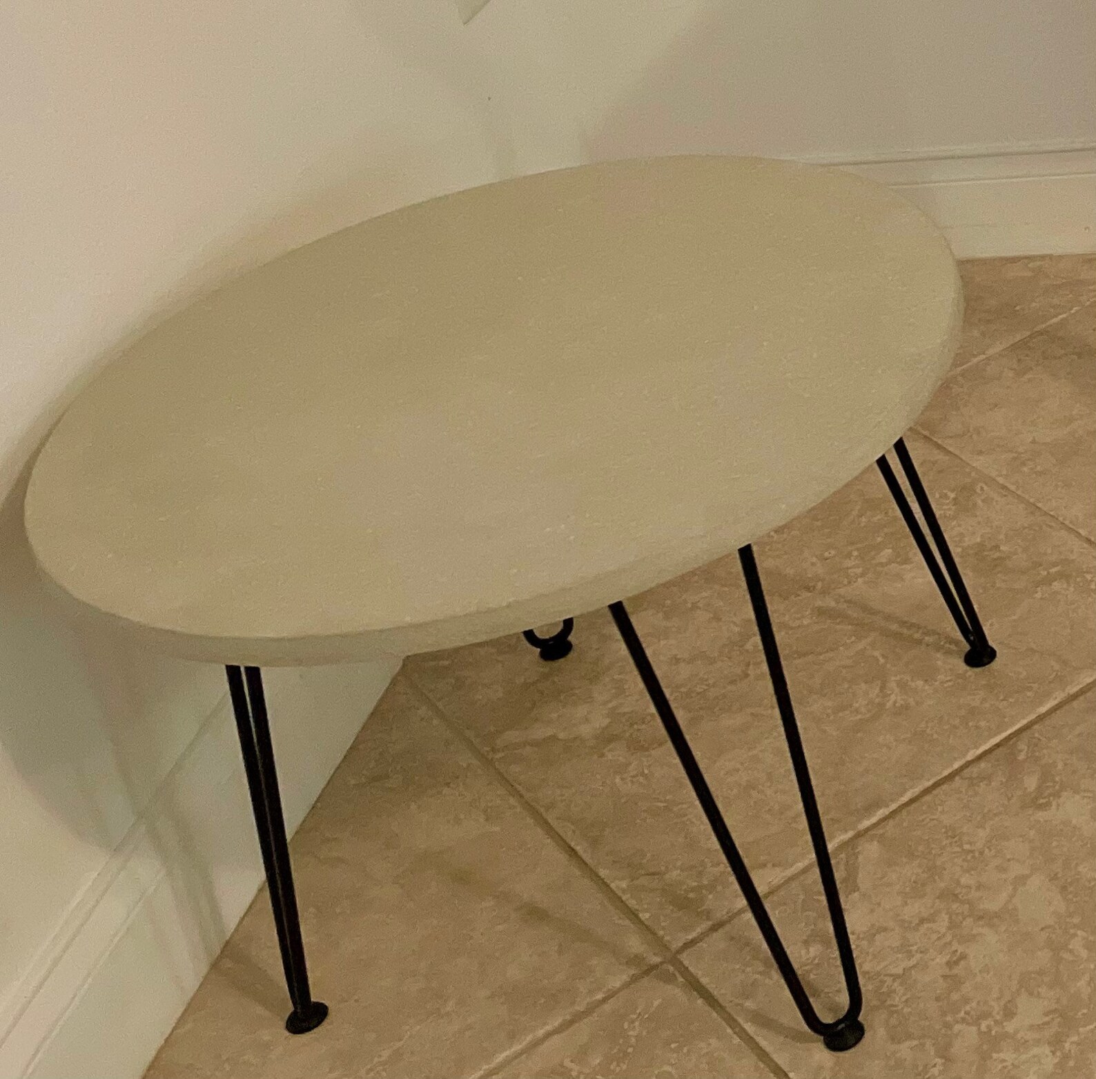 Concrete Round Table - Etsy