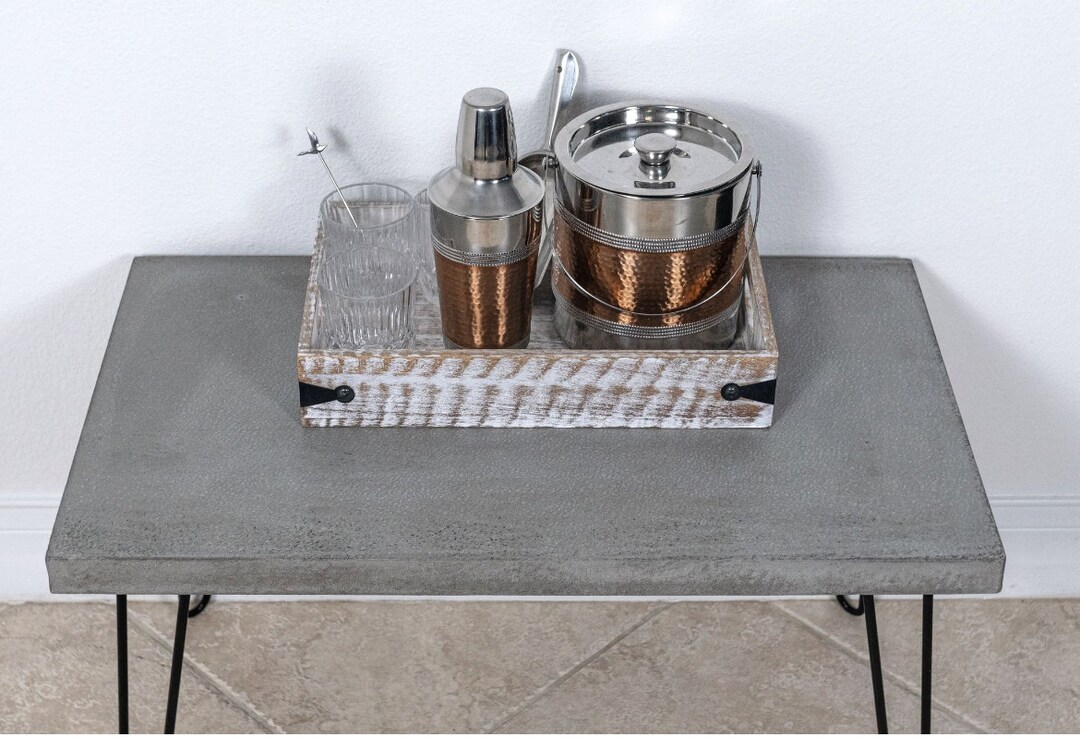 Concrete Small Table - Etsy