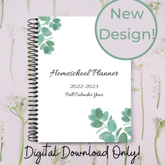 Homeschool Planner Digital Download - Etsy