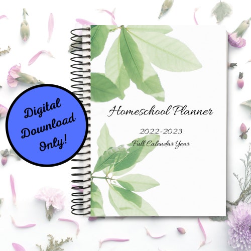 Homeschool Planner Printable School Planner Mom Teacher - Etsy