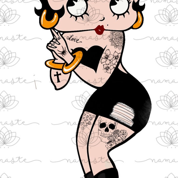Betty Boop Chola Png - Etsy Australia