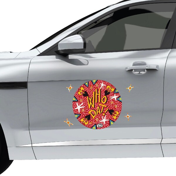 Who Dat Sticker Decal - Etsy