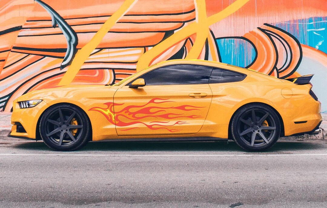 Endless Hotrod Flame Decal Kit - Etsy