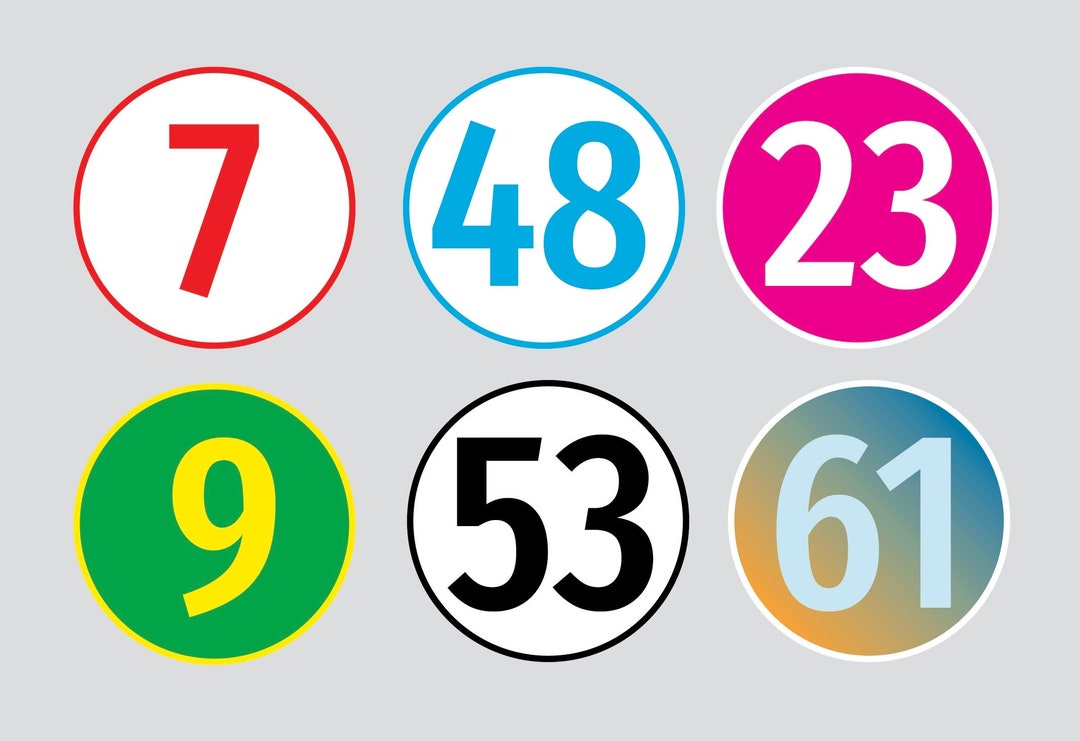 Custom Race Car Numbers - Etsy