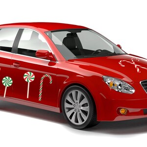 Peppermint Decals — Premium Fabric Art Car Decal, Peel & Stick Wall ...