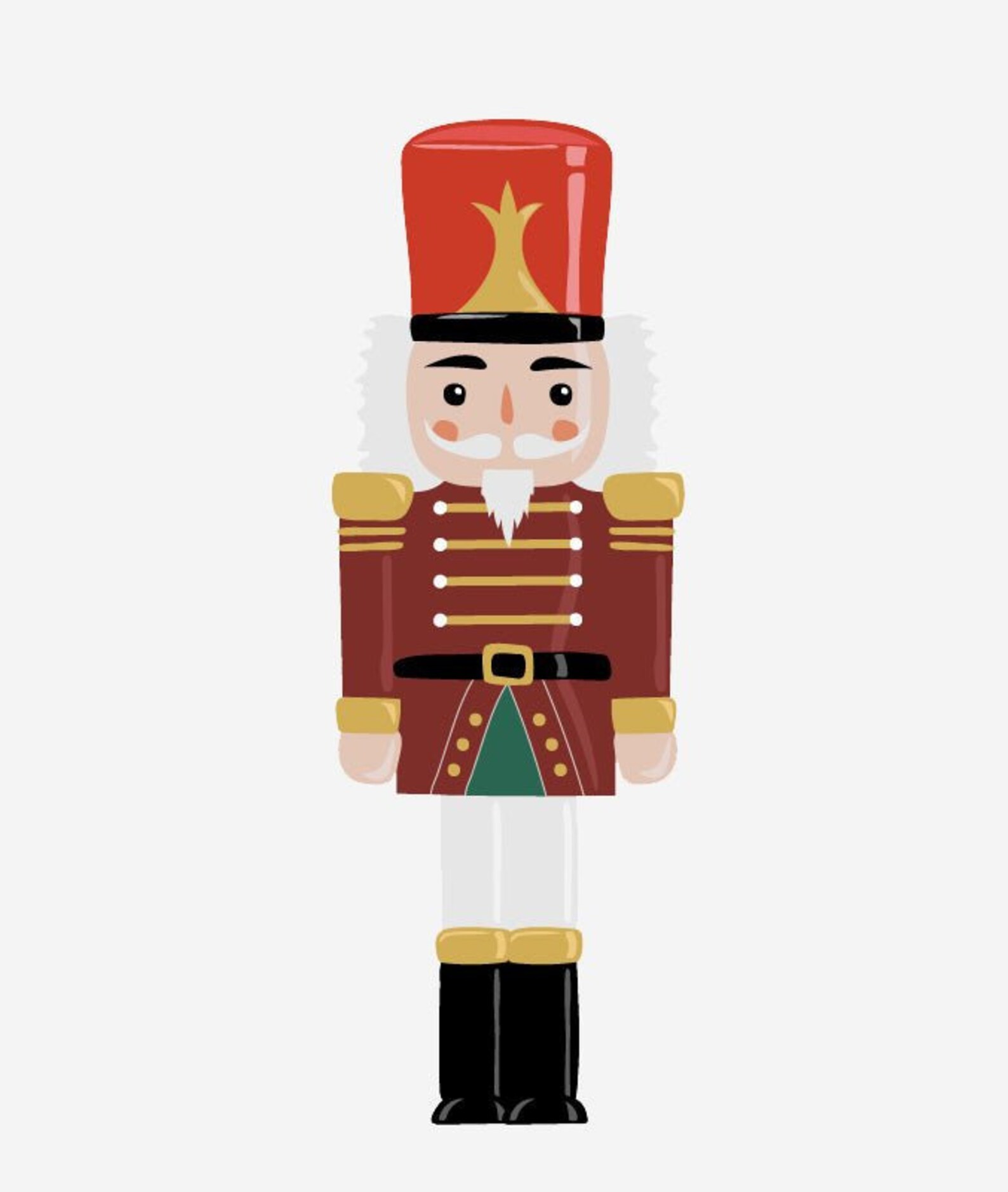 Nutcracker Decals — Premium Fabric Art Car Decal, Peel & Stick Wall ...