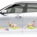 Easter Lamb Decal — REMOVABLE/REUSABLE Fabric Car Decal/wall Decal ...
