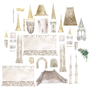 Fairytale Castle Decals - Etsy
