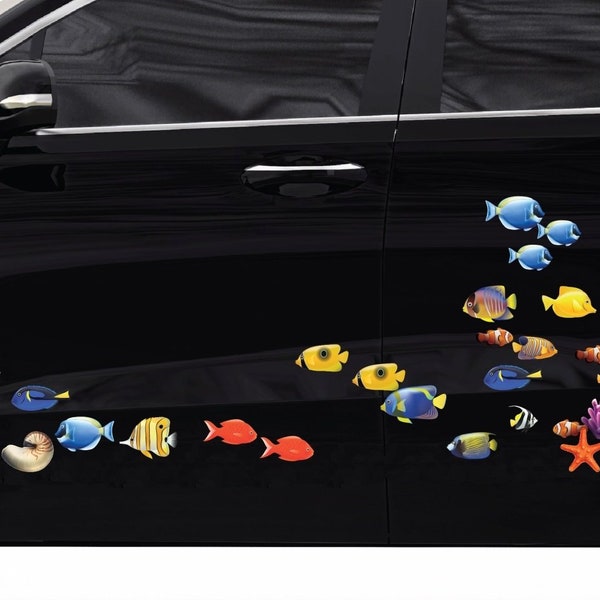 Tropical Fish Fabric - Etsy