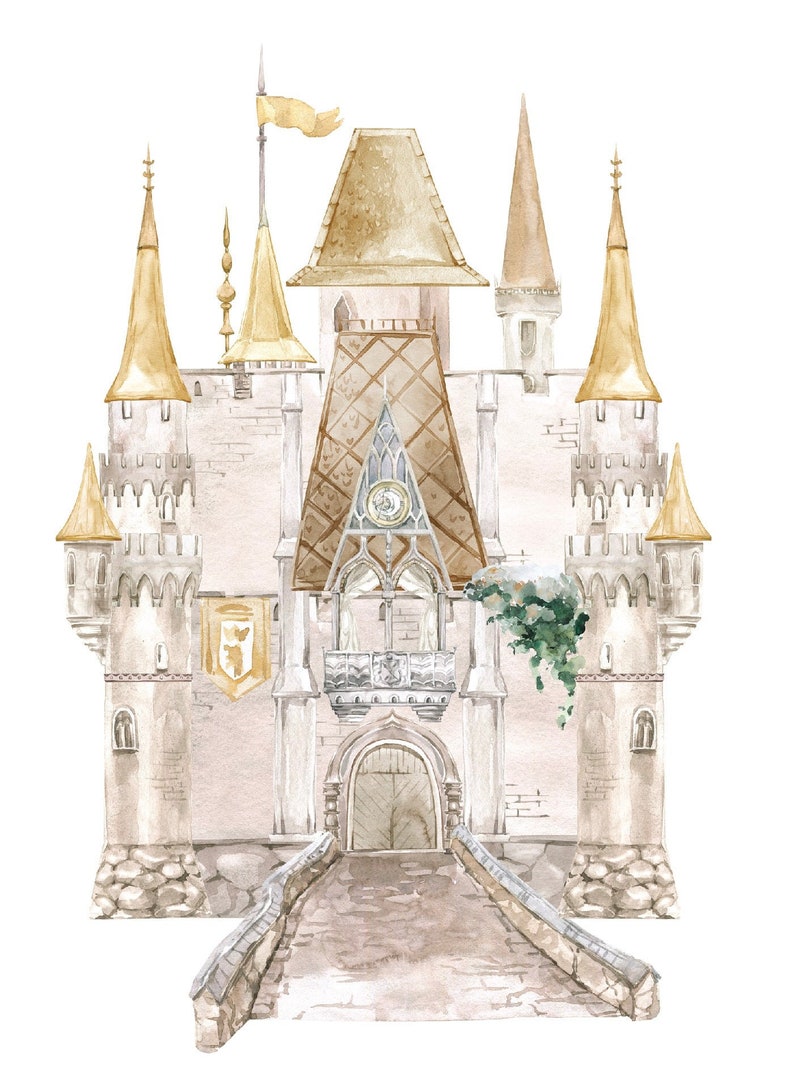 Fairytale Castle Decals - Etsy