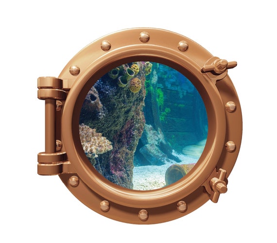 Steampunk Window Hatch Decal Premium Fabric Art Car Decal - Etsy