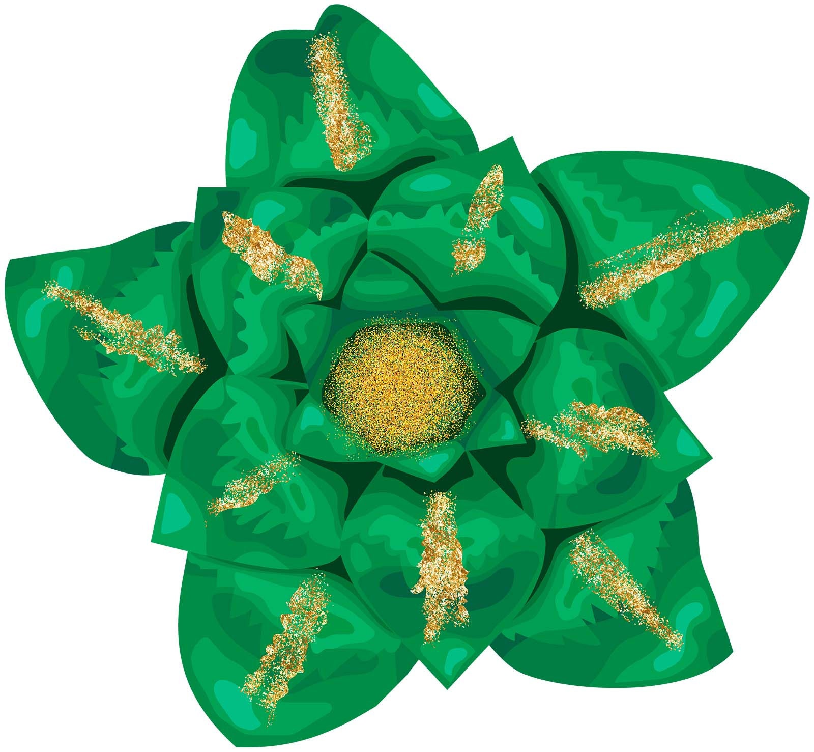 Large Cutout Daring Daffodil Flowers Mardi Gras Decorations — REMOVABLE ...