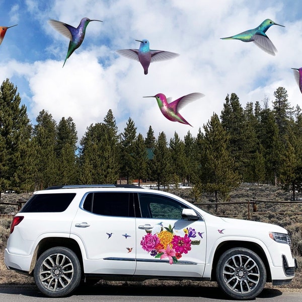 Hummingbird Wall Mural - Etsy