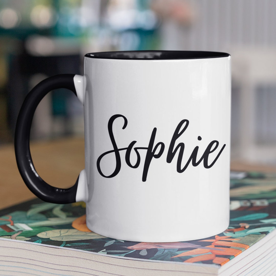 Personalised Name Mug / Custom Name Coffee Mug / Gift for Friend Him ...