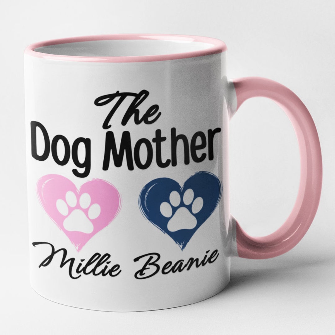 Personalised Dog MUM Mug the DOG Mother Personalised Gift / - Etsy UK