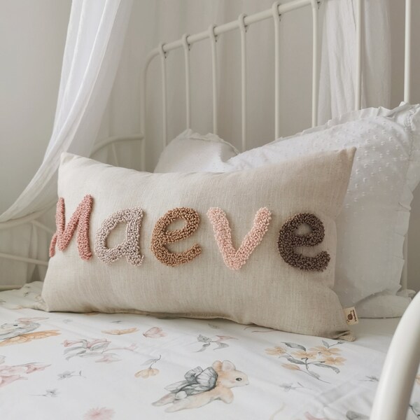 Initial Cushion - Etsy