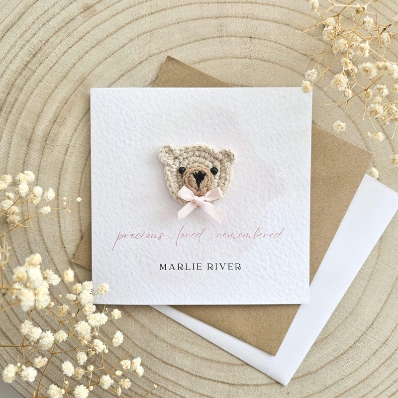 Baby Loss Card Keepsake - Etsy UK