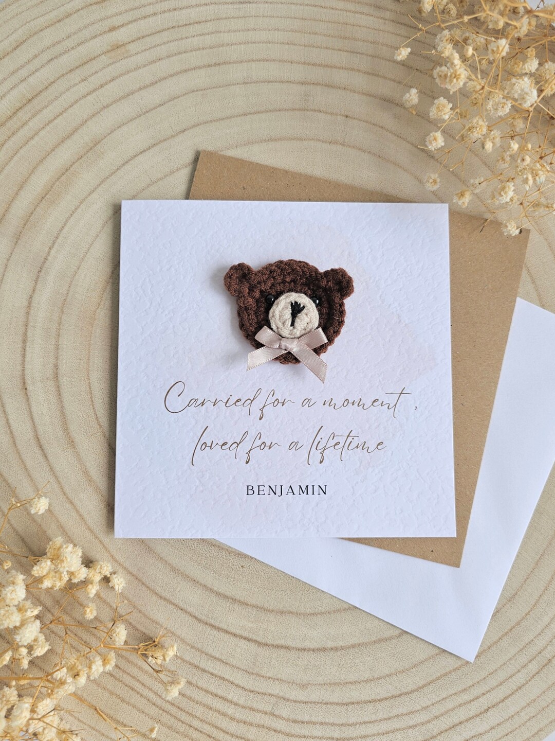 Personalised Baby Loss Card, Miscarriage Card, Sympathy Card, Baby Loss ...