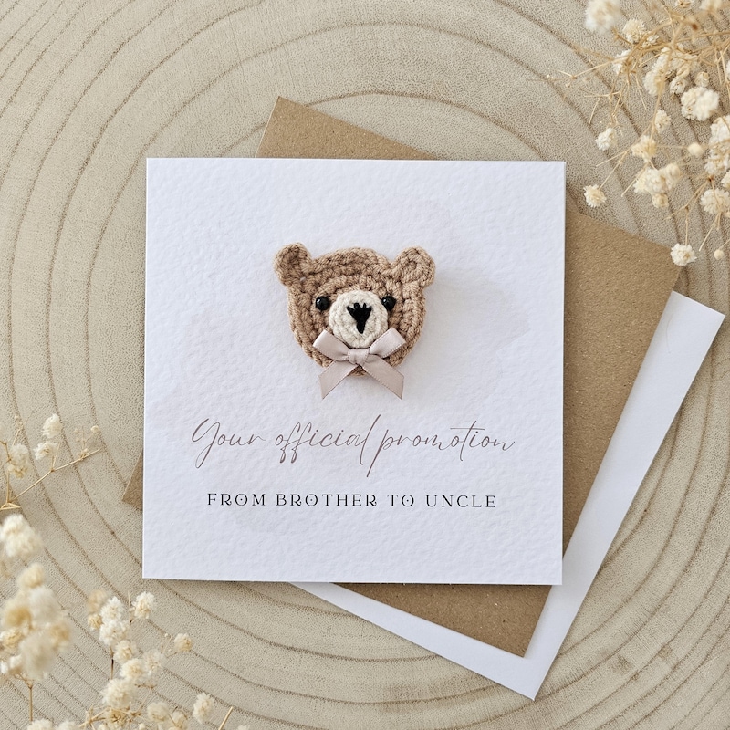 Uncle Card Baby - Etsy UK