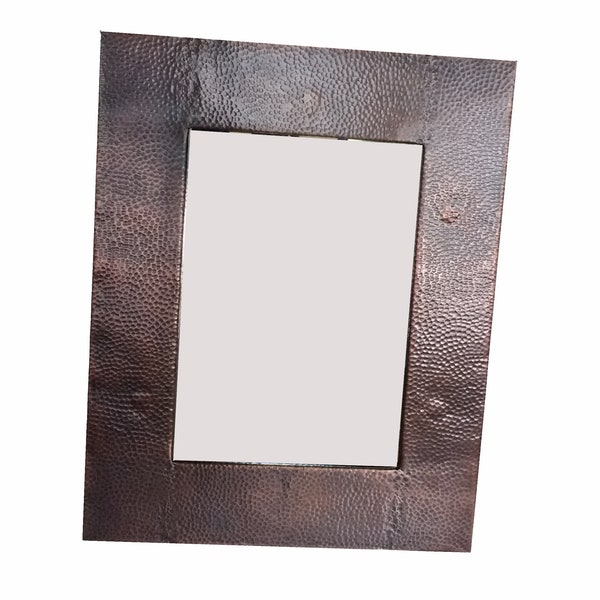 Round Copper Mirror - Etsy