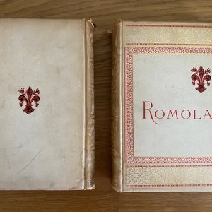 Romola by George Eliot 1890 Edition 2 Volume Rare Antique Collectible ...