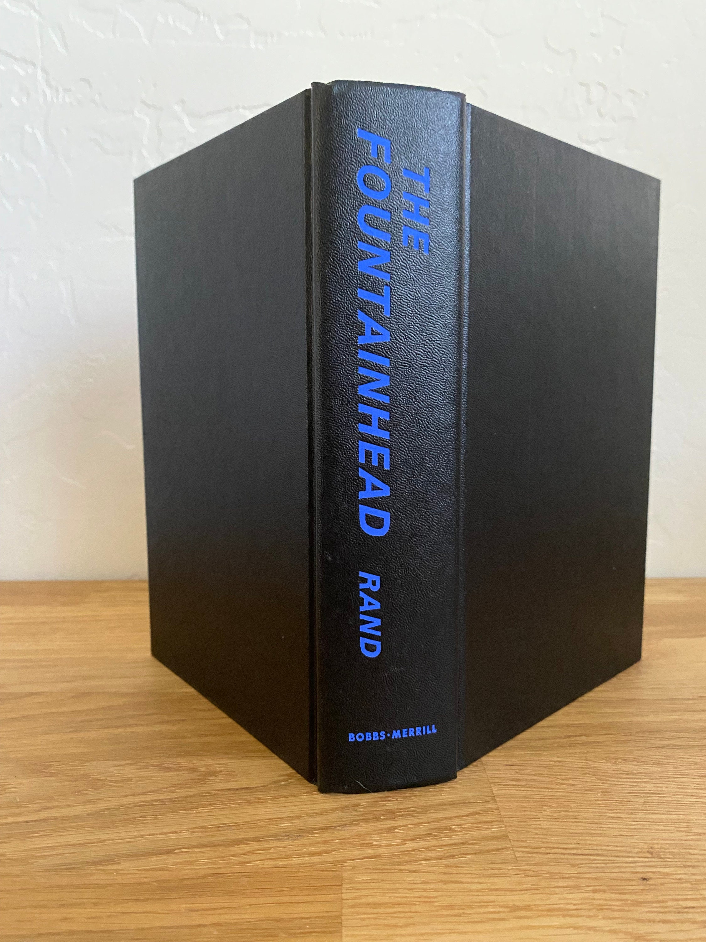 The Fountainhead by Ayn Rand Vintage Hardcover Book Club Edition 1950s ...