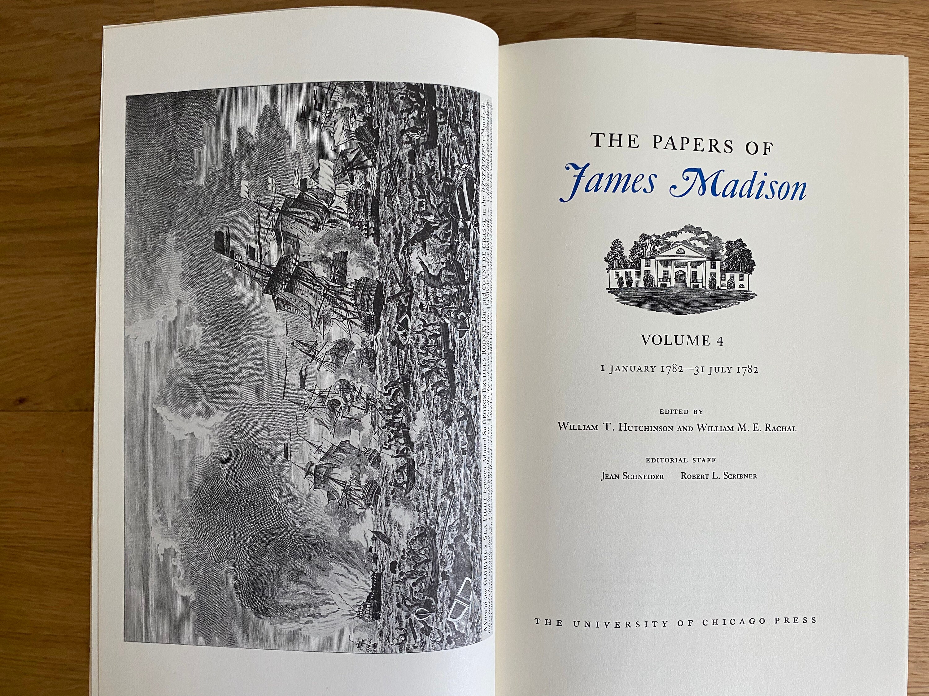 The Papers of James Madison Vol 4 1965 Rare Collectible Hardcover Book ...