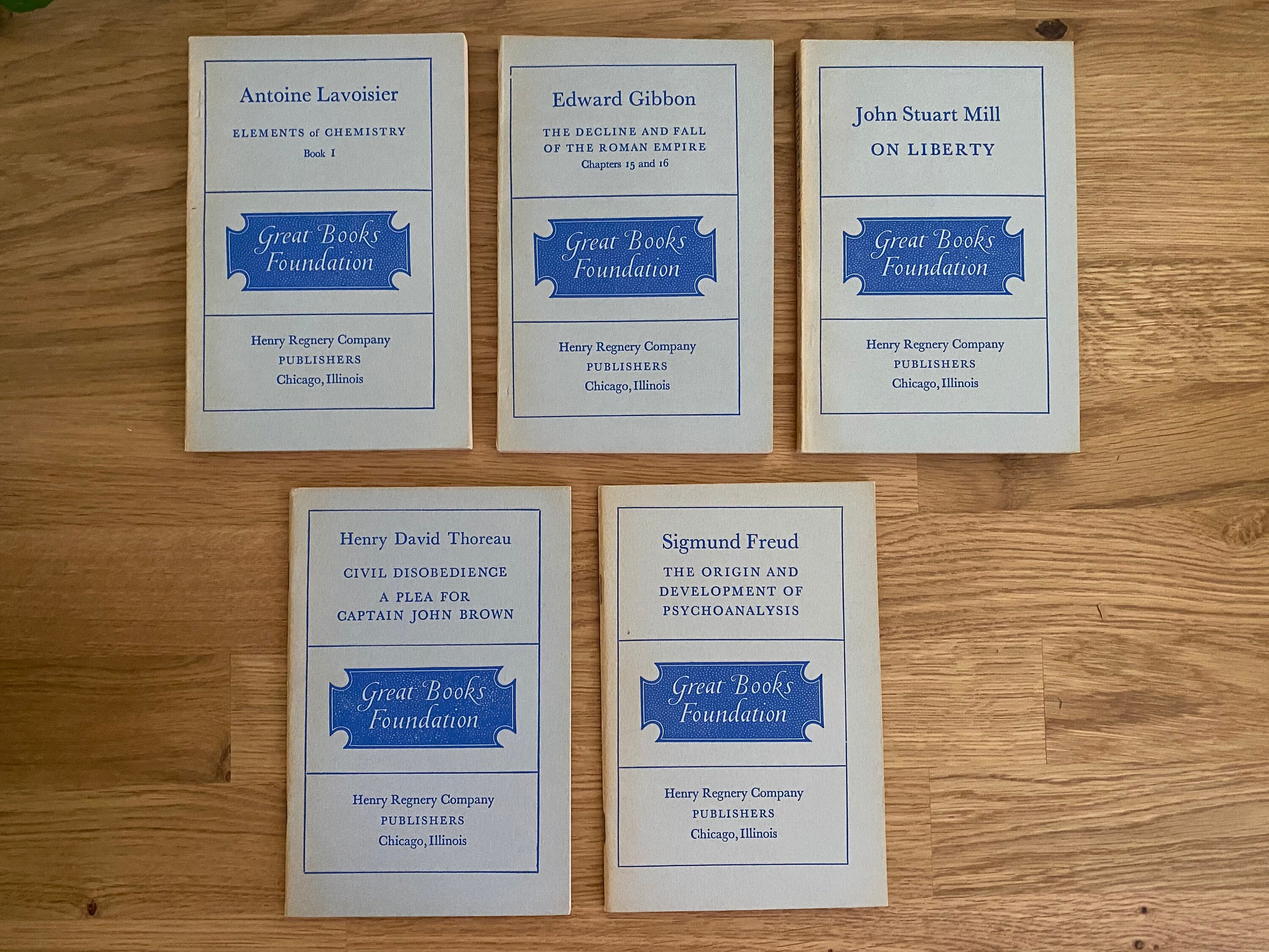 Great Books Foundation Third Year Readings Complete 17 Book Collection ...