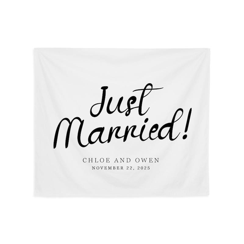 Just Married Signs - Etsy