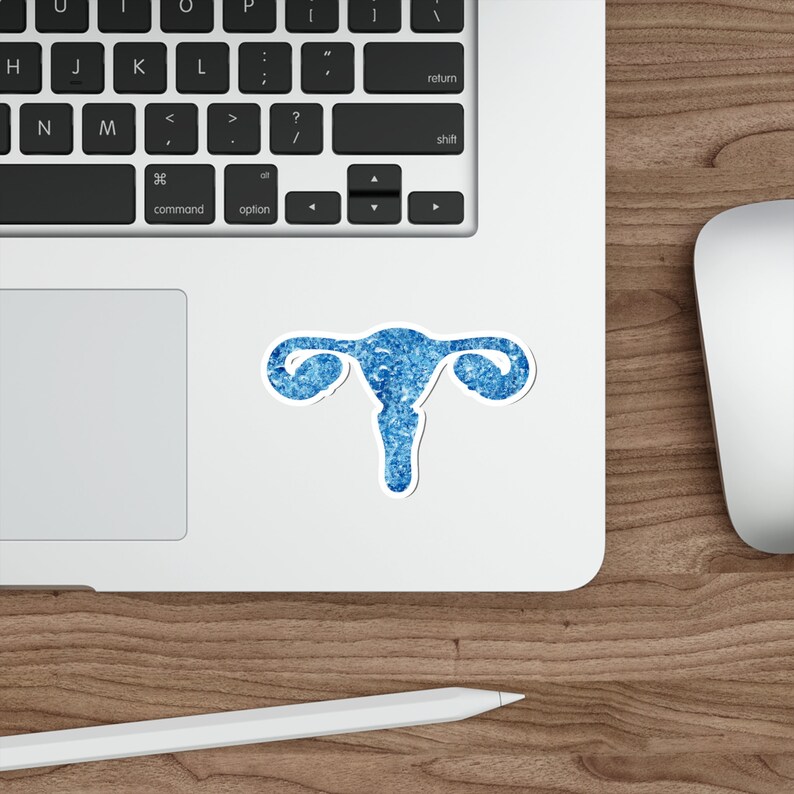 Uterus Sticker, Uterus Art Gynecology Sticker, Gynecology Art ...