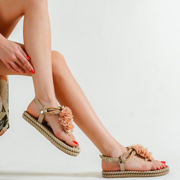 Rope Sandals - Etsy