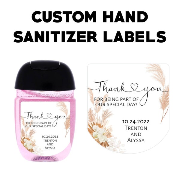 Custom Hand Sanitizers - Etsy